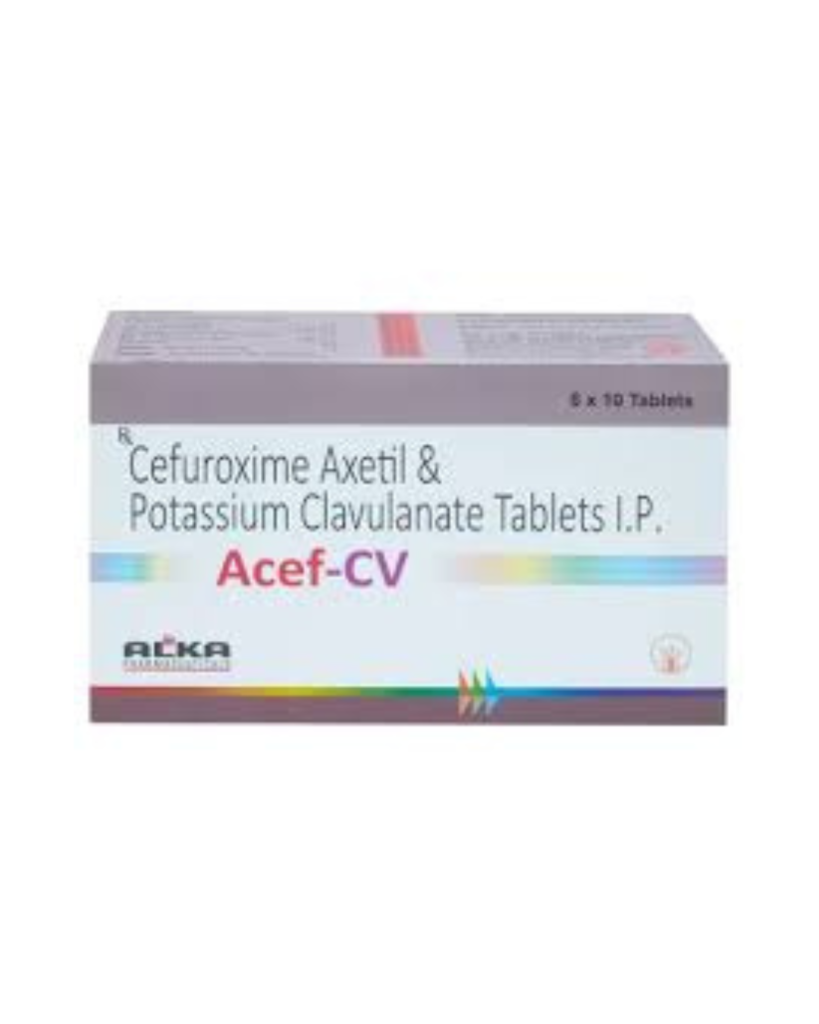 ACEF CV TAB – srisoumyamedicals
